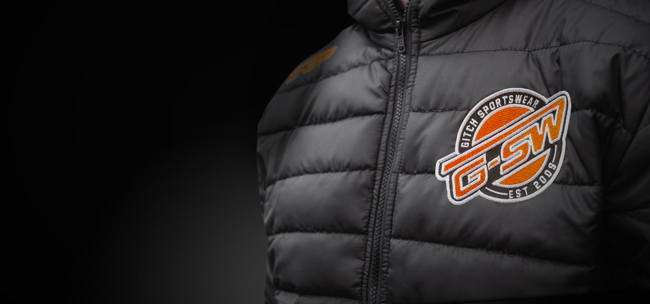 Custom Bubble Jacket - Add Team Logo & Design | Gitch Sportswear ...
