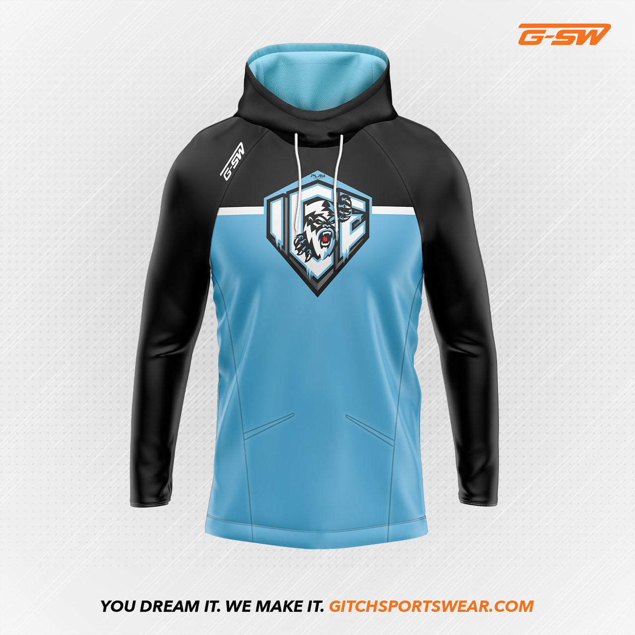 Custom High-Performance Sublimated Hoodie | Gitch Sportswear – Gitch ...