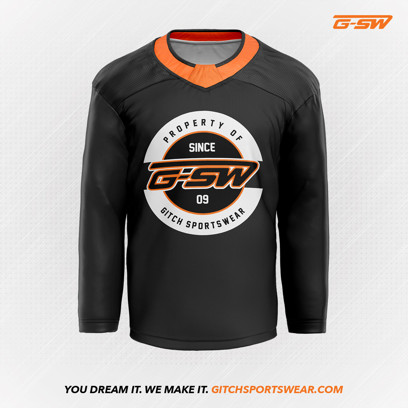 Custom Practice Hockey Jersey Uniform: Add Logo | Gitch Sportswear ...