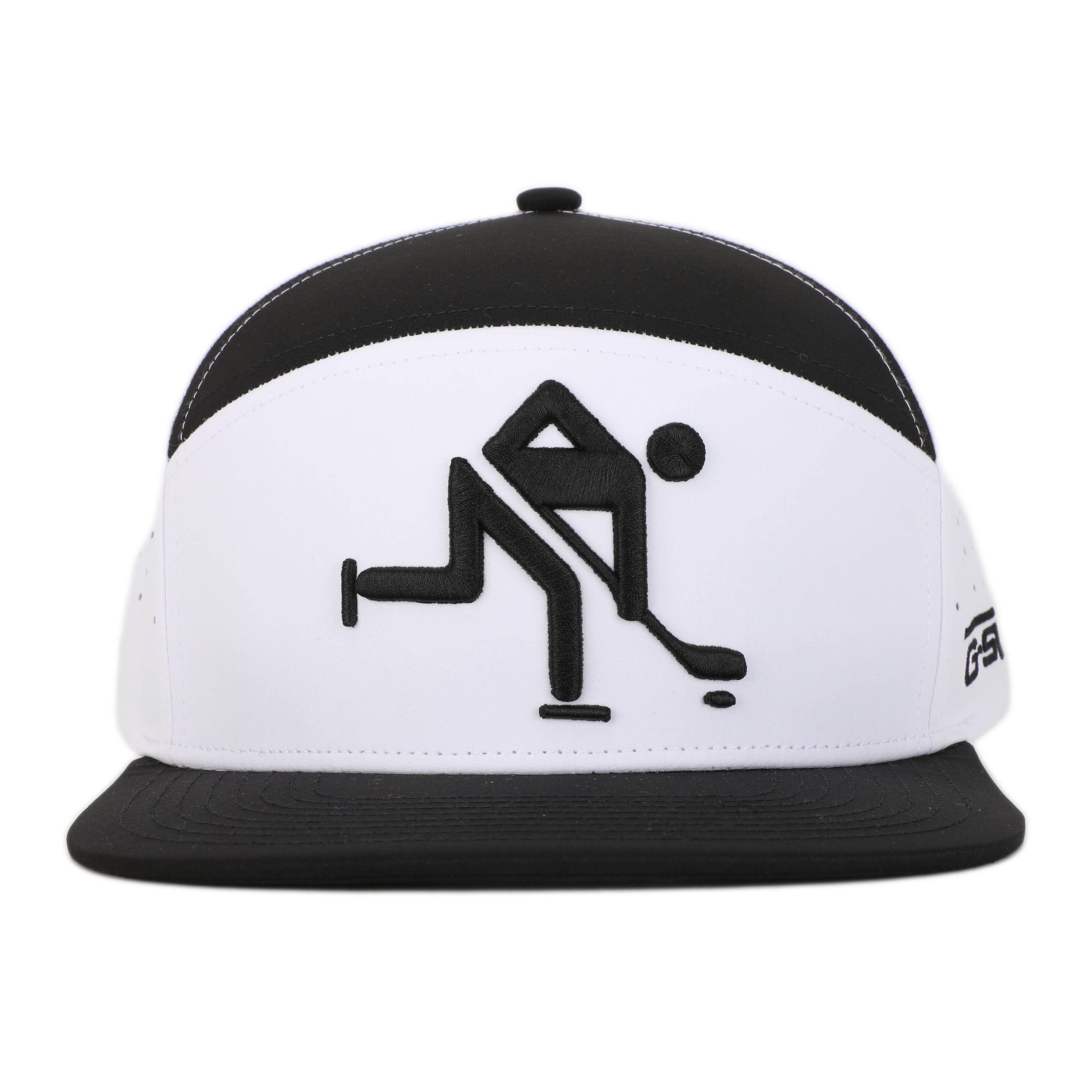 6ix Panel Embroidered Custom Perforated Cap | GSW Caps – Gitch ...