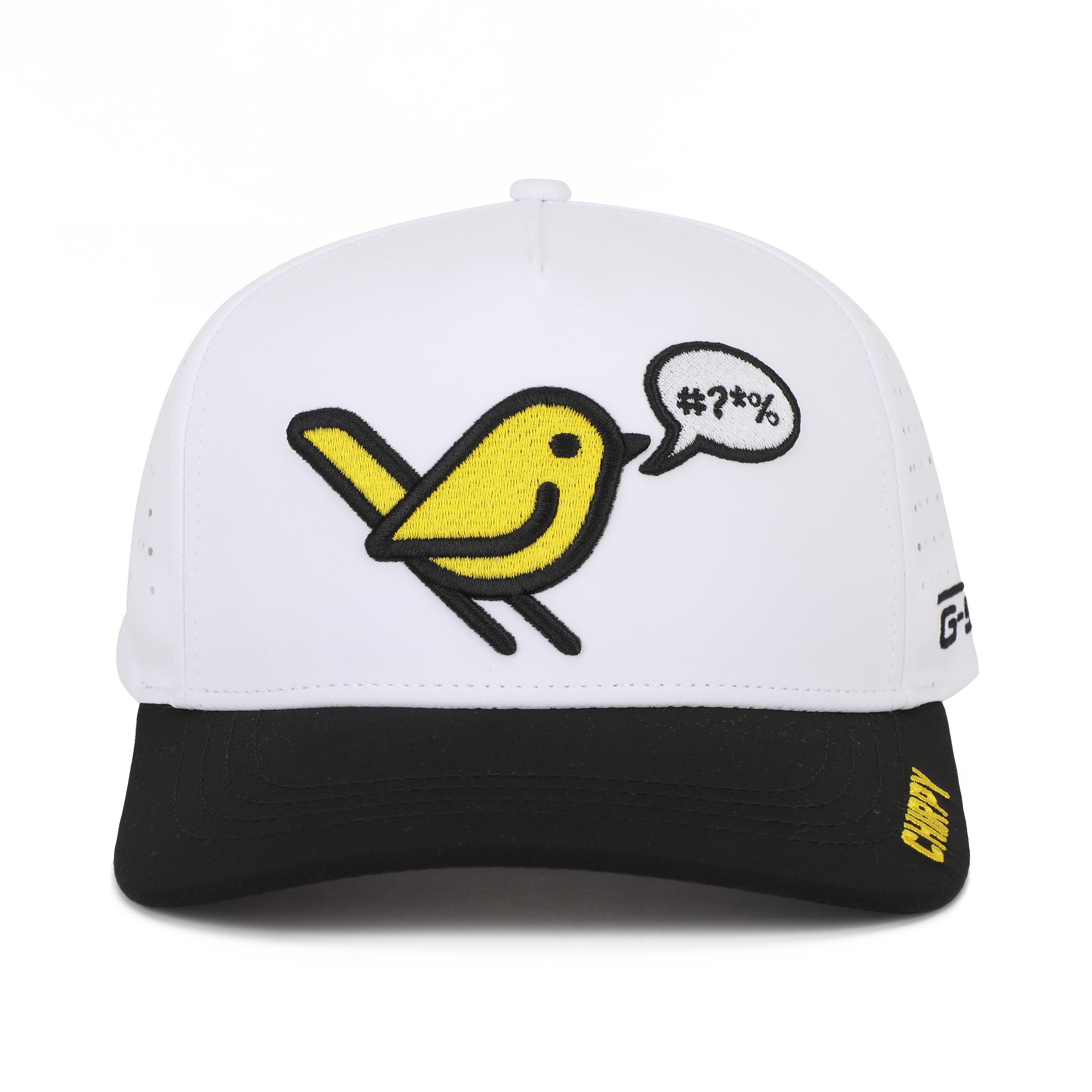 Chirpy Embroidered Custom Perforated Cap | GSW Caps – Gitch Sportswear ...