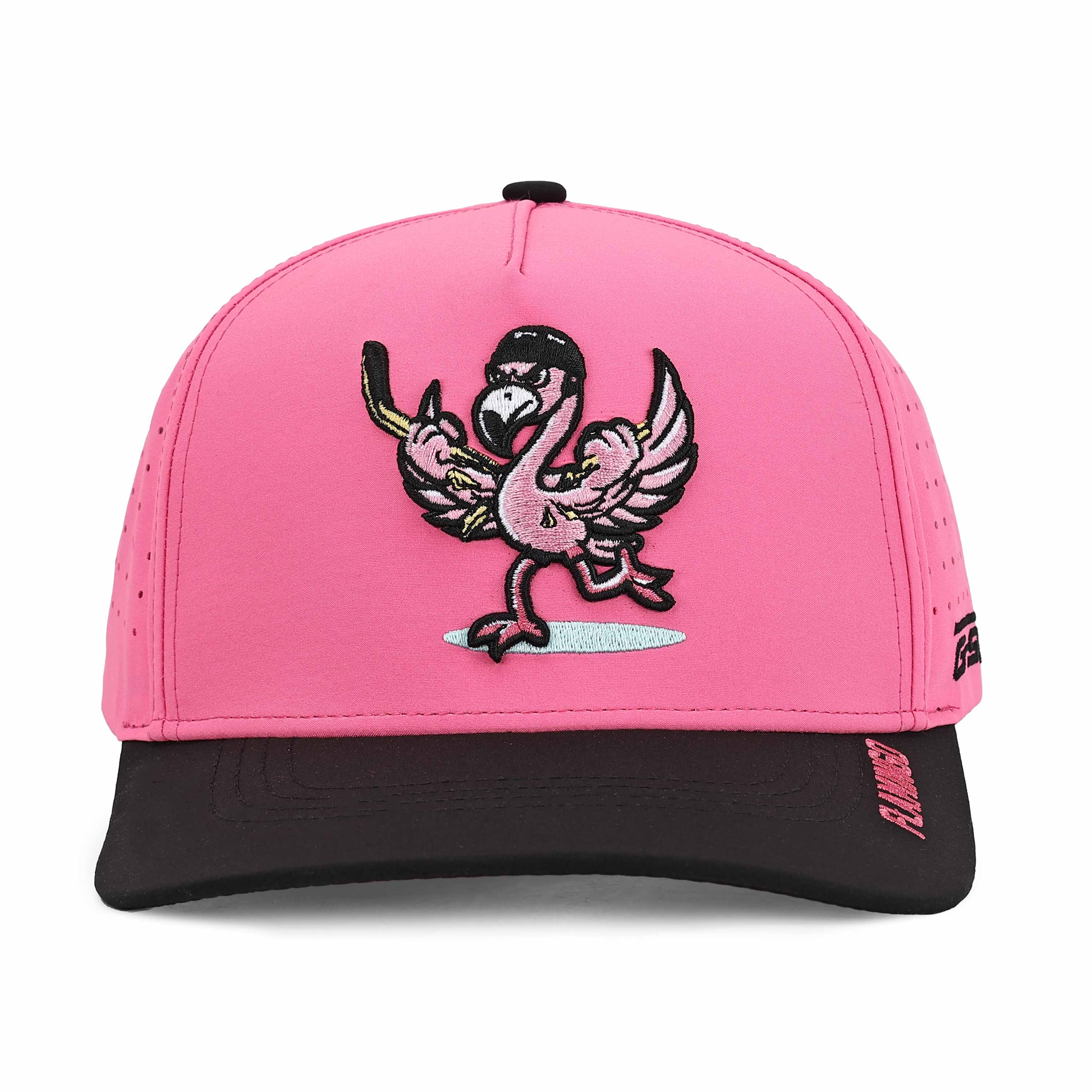 Flamingo Embroidered Custom Perforated Cap | GSW Caps – Gitch ...