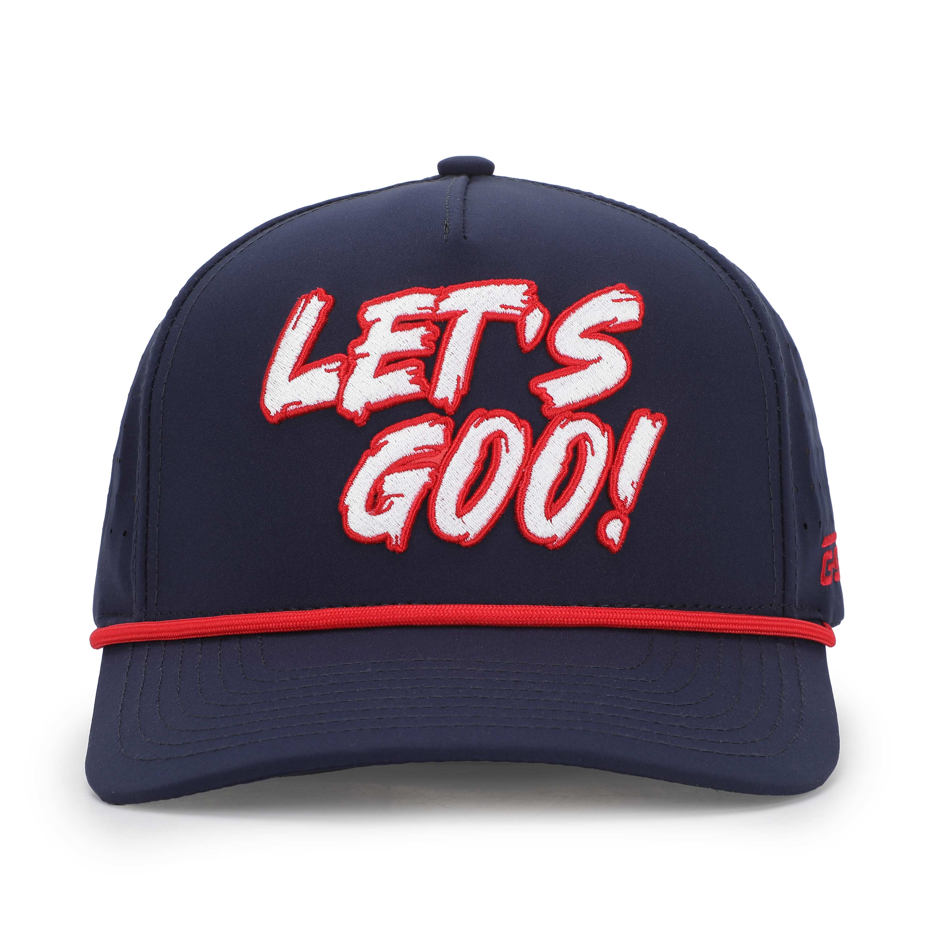 Let's Go! Embroidered Custom Perforated Cap | GSW Caps – Gitch ...