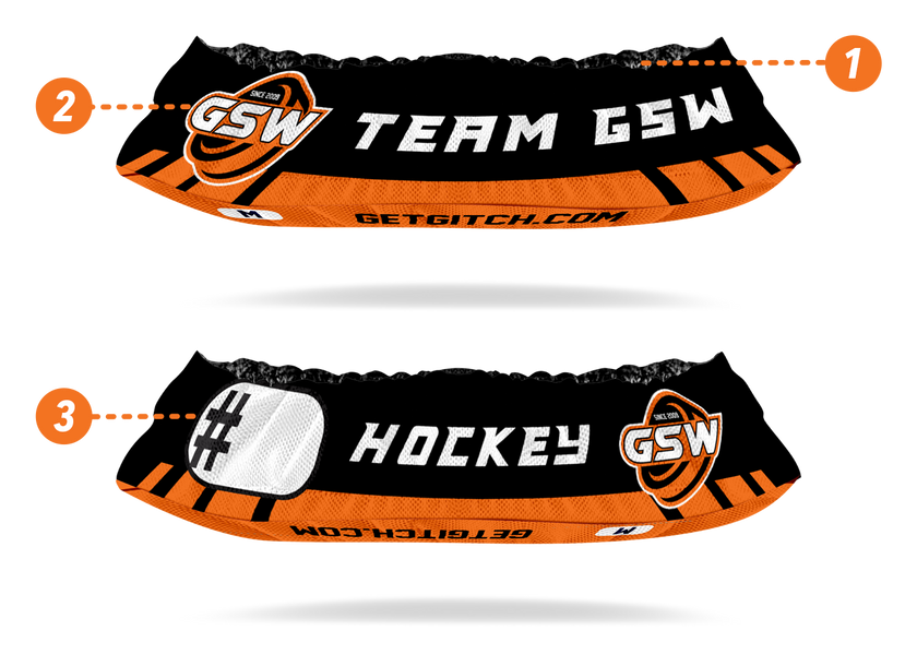 Custom Sublimated Skate Soakers: Add Logo & Design | Gitch Sportswear ...