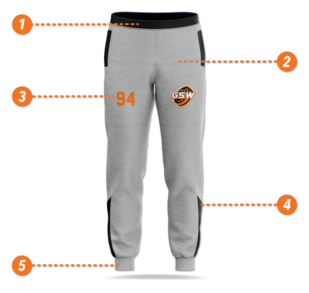 Custom Embroidered Sweatpants: Add Logo & Design | Gitch Sportswear ...