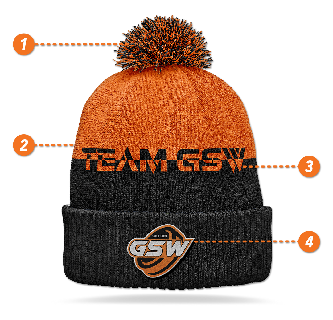 Custom Embroidered Toque: Add Team Logo & Design | Gitch Sportswear ...