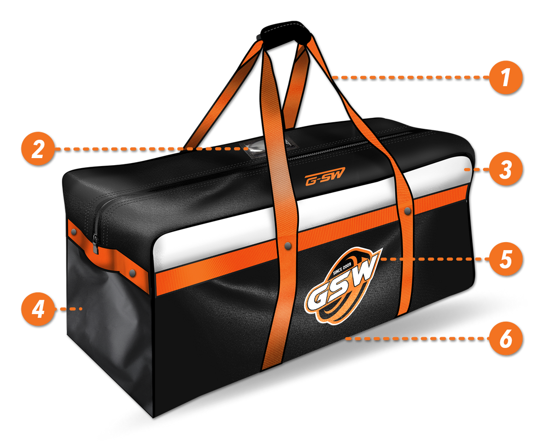 Custom Equipment Bag for Team Players & Goalies | Gitch Sportswear ...