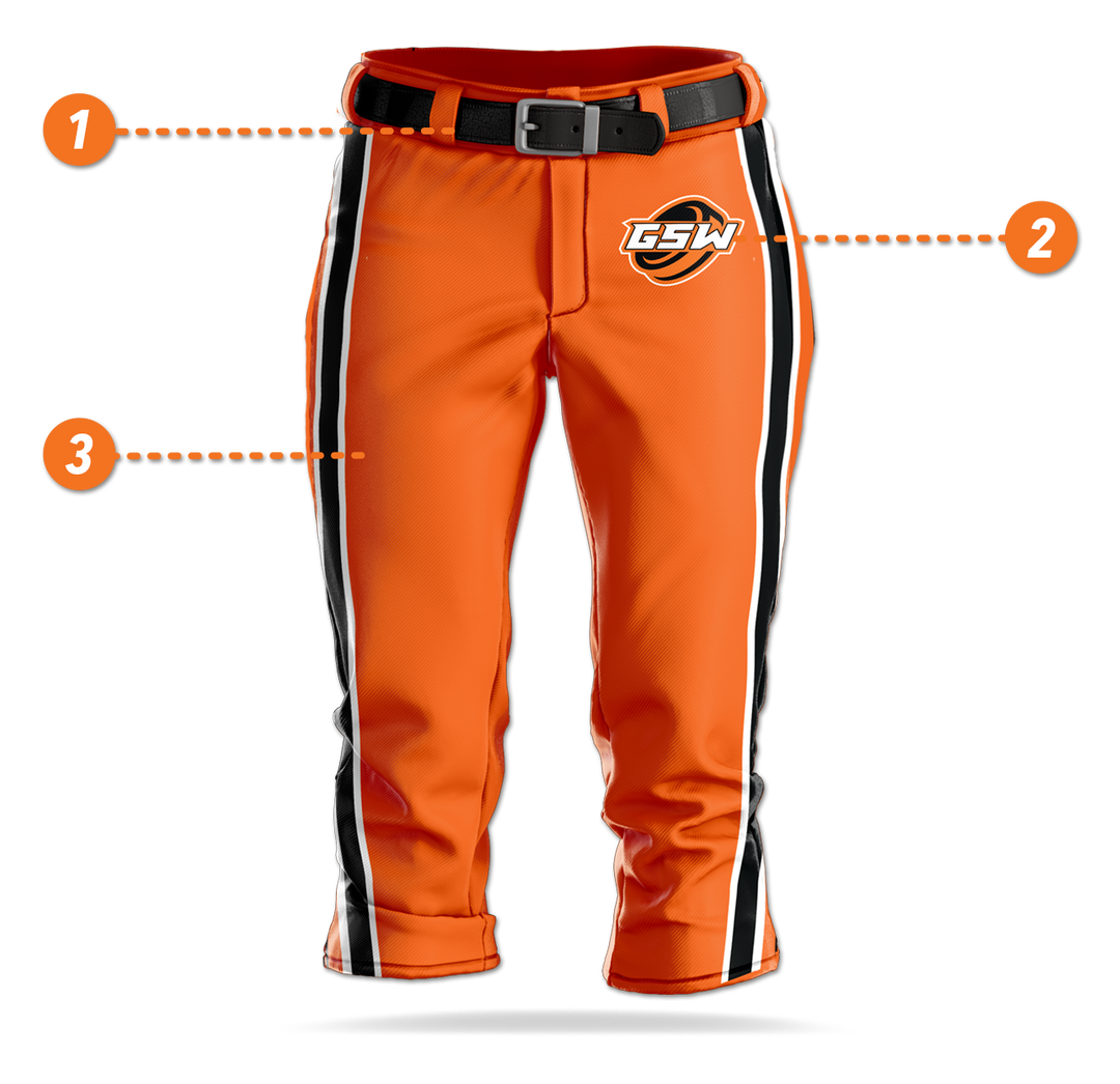 Custom Sublimated Baseball Pants: Add Team Logo | Gitch Sportswear ...