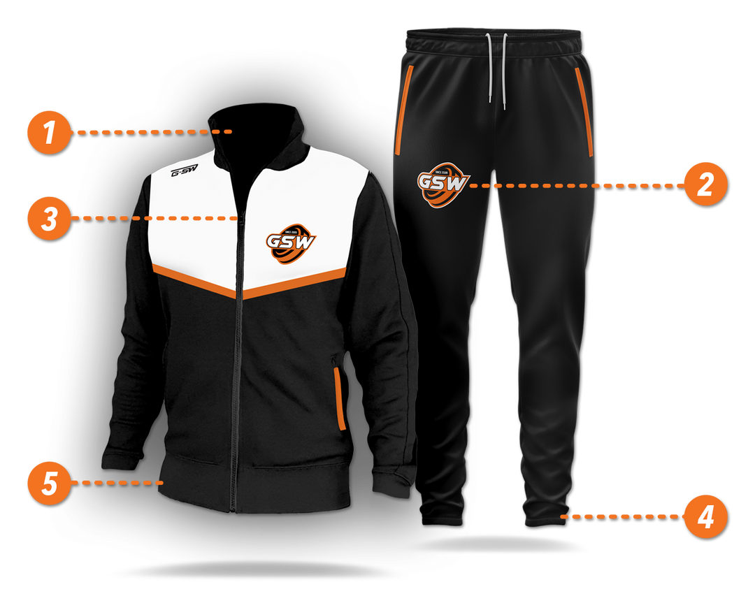 Custom Tapered Tracksuit: Add Team Logo & Design | Gitch Sportswear ...