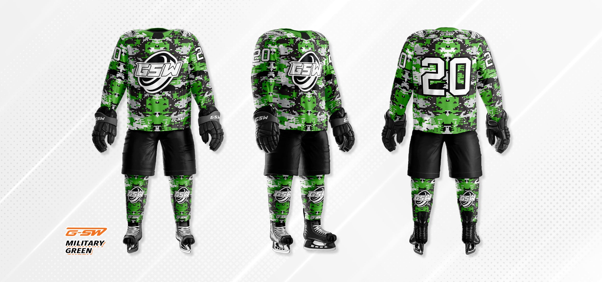 Custom Sublimated Hockey Socks: Add Team Logo | Gitch Sportswear ...