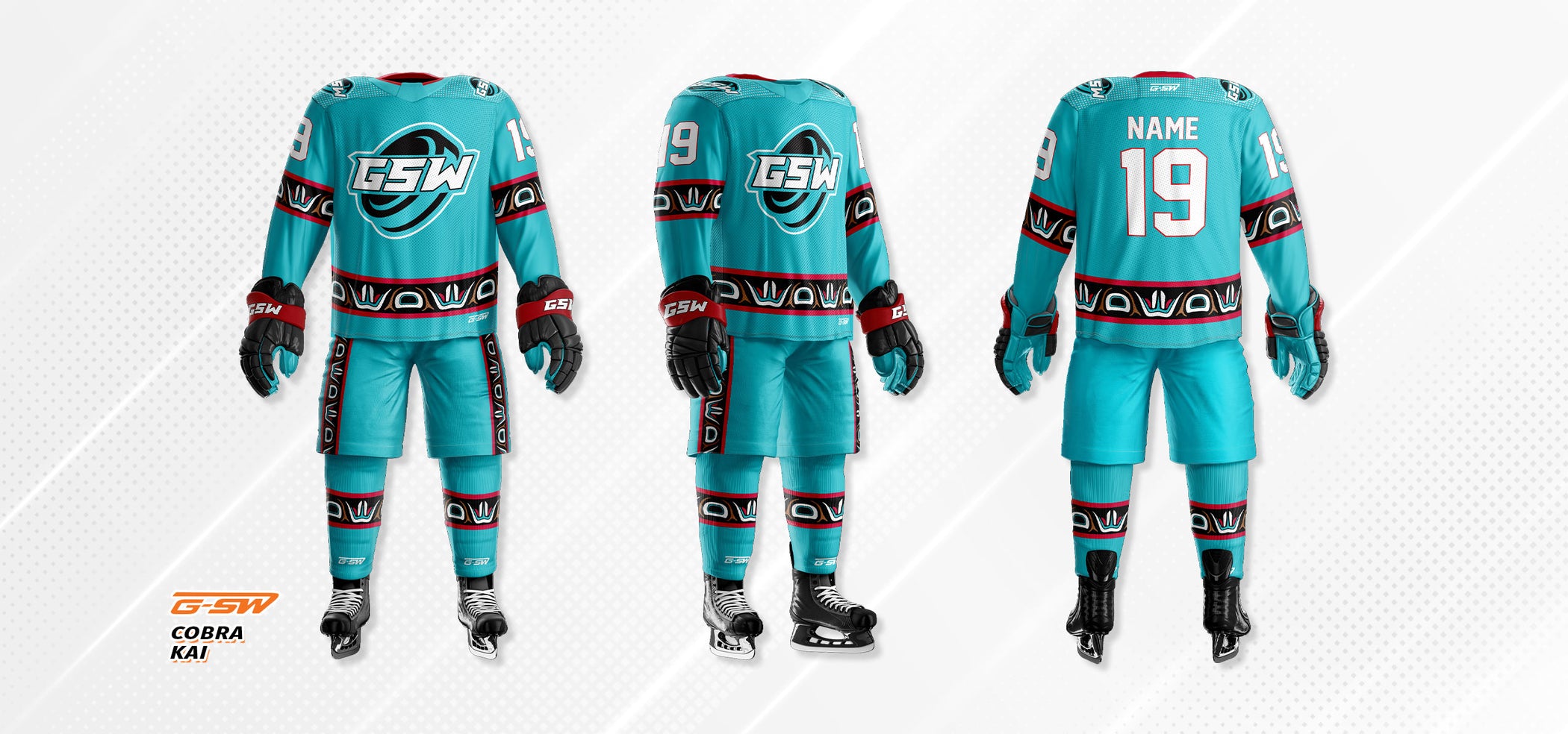 Gitch Sportswear Custom Sublimated Reversible Hockey Jersey – Gitch ...