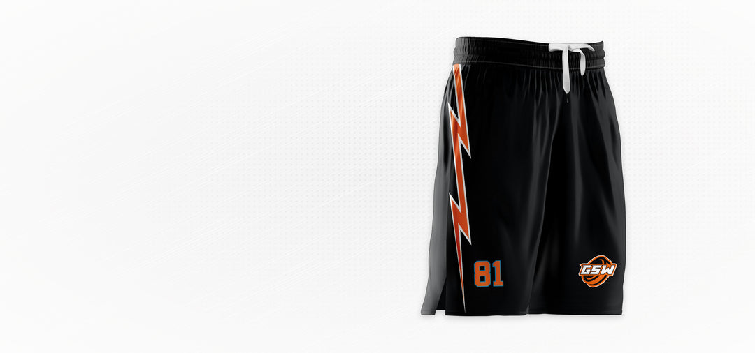 Custom Subimated Shorts: Add Team Logo & Design | Gitch Sportswear ...