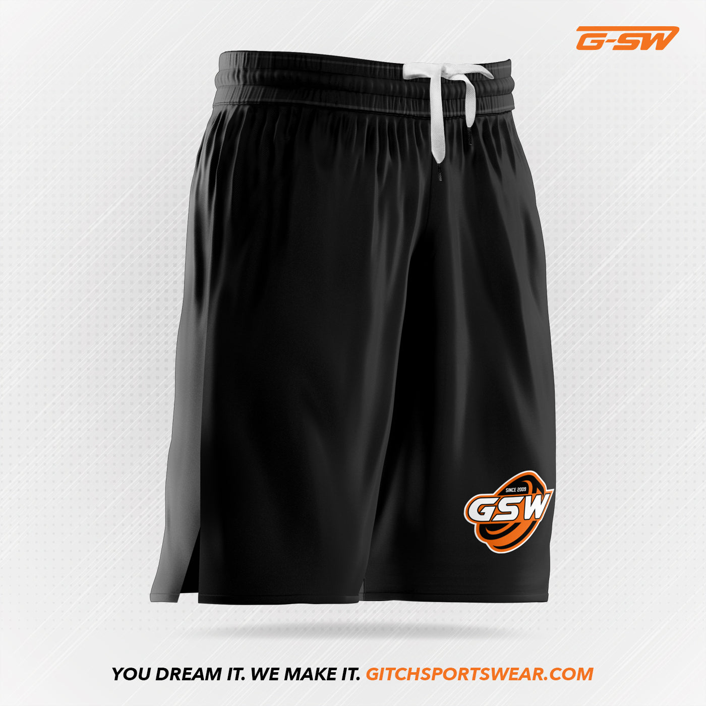Custom High-Performance Shorts: Add Logo & Design | Gitch Sportswear ...